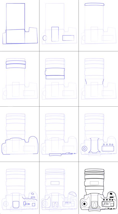 31 Easy And Simple Camera Drawing Ideas Drawing Photos1