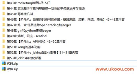 【微体系课】gopython打造电商系统 自研微服务框架（完结无密） 优库it资源网