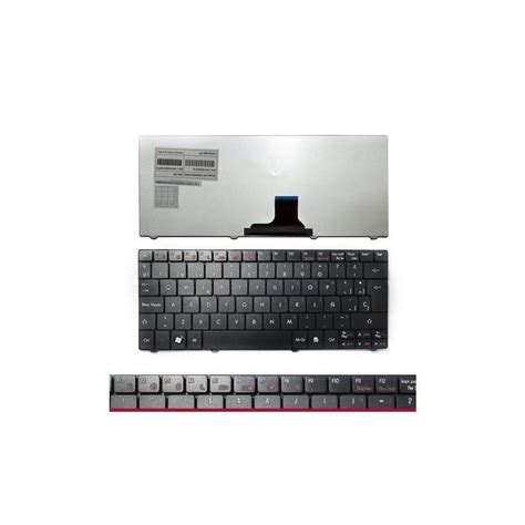 TECLADO PARA PORTÁTIL ACER ASPIRE ONE SIN MARCO NEGRO