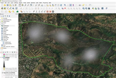 Interpolation Interpolating 0 1 Presence Absence Point Data In A