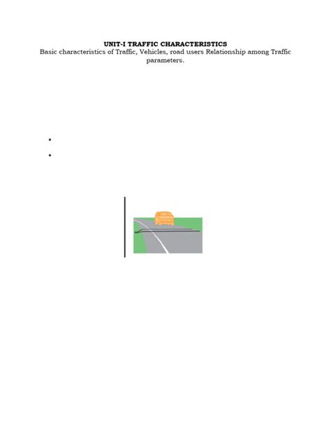 unit 1 basics pdf traffic traffic congestion