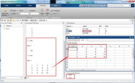 Matlab基础 矩阵输入matlab 带参数的矩阵 Csdn博客