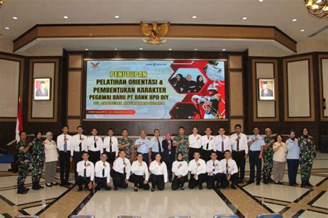 Kerjasama Solid Pelatihan Orientasi Dan Pembentukan Karakter Pegawai Baru Pt Bpd Diy Resmi