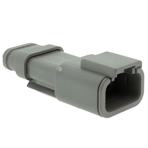 Dtm04 3p E007 Deutsch Dtm 3 Way Gray Receptacle Connector