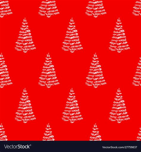 Pine Tree Pattern 18 Royalty Free Vector Image