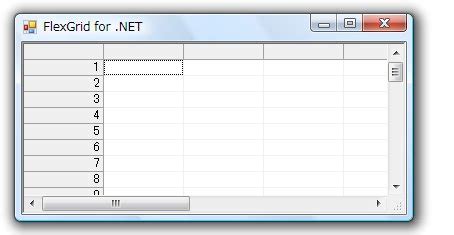 Flexgrid For Winforms Componentone Studio C Flexgrid