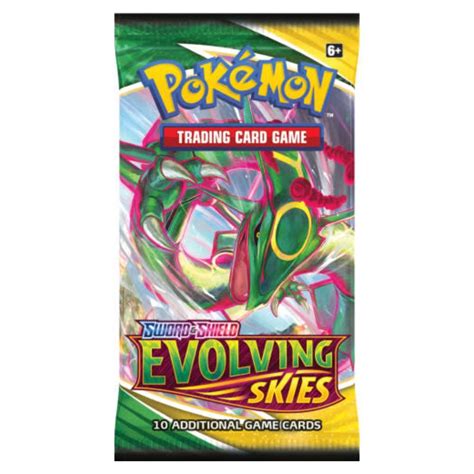 Pokémon Evolving Skies Sobre Inglés Updown Juegos
