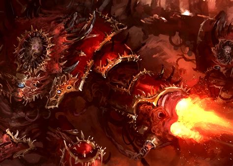 Warhammer 40k Chaos Space Marines Wallpaper