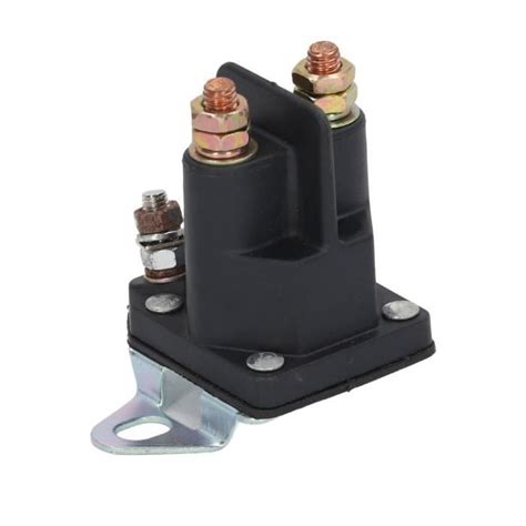 GOTOTOP Relais 12 V CC 12V DC 3 Borne Relais Auto Starter Relay Laiton