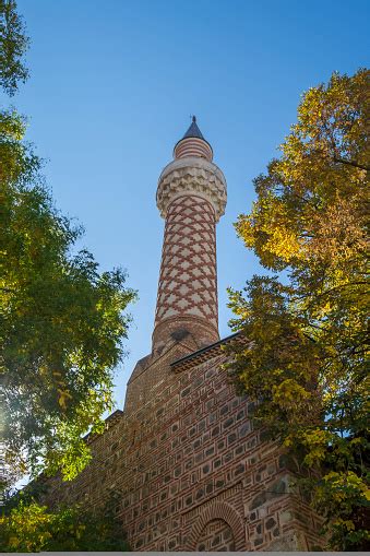 불가리아 플로브디프에 있는 주마야 모스크의 미나렛 타워 0명에 대한 스톡 사진 및 기타 이미지 0명 건물 외관 건축 Istock