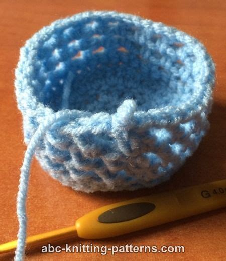 Abc Knitting Patterns Small Easter Basket