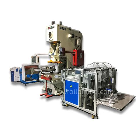 Automatic Aluminium Foil Container Making Machine Kn 45t Konix Machinery