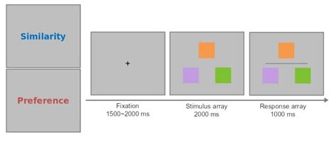 Participants were instructed at the start of each block to make either... | Download Scientific ...