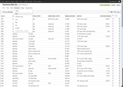 Fusion Tables Google Maps Examples Cabinets Matttroy