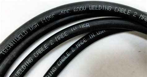 Techniweld 10 Welding Cable 600v W 200amp Clamp Nos