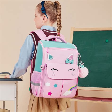 Ripley Mochilas De Unicornio Para NiÑas Para Escuela Princesa Lazo