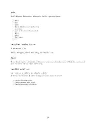 Inspection And Maintenance Tools Linux Openstack Pdf