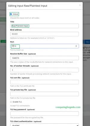 How To Run Graylog Server In Docker Containers ComputingForGeeks