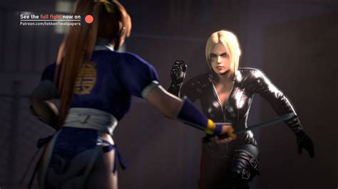 Kasumi Vs Nina Williams Assassin Vs Kunoichi By Tekken7wallpapers On