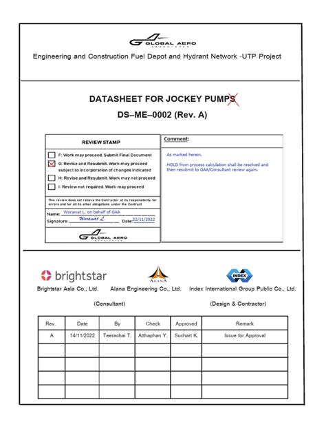 data sheet for jockey pumps rev a returned p 1101 pdf pump