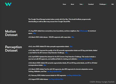 最新waymo数据集 百度网盘 waymo数据集下载 csdn博客