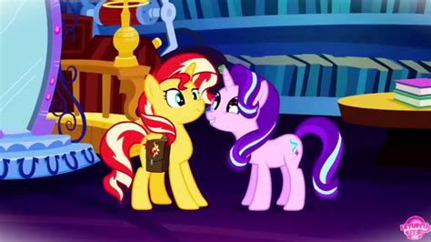 Sunset Shimmer And Twilight Sparkle Sisters Sunset Accepts Her Friend