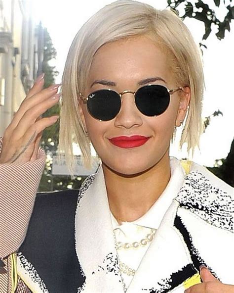 Rita Oras Short Hairstyles Pixie Bob For 2018 Celebrity Haircuts