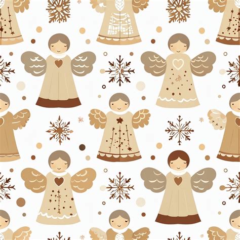 Festive Knit Reindeer And Snowflakes Seamless Pattern Playground