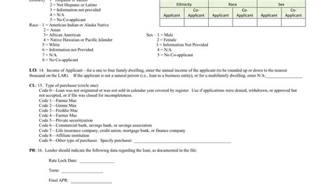 Hmda Data Collection Form ≡ Fill Out Printable Pdf Forms Online