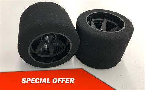 Hotrace Carbon Shore Rear Tire Xray SA