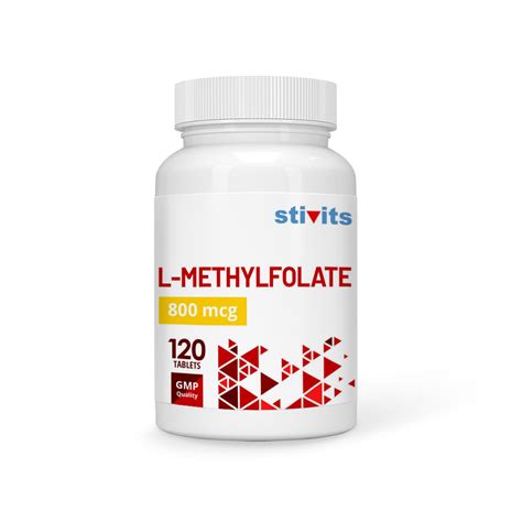 L Methylfolate 800 Mcg Vegan Tablets Stivits Lv