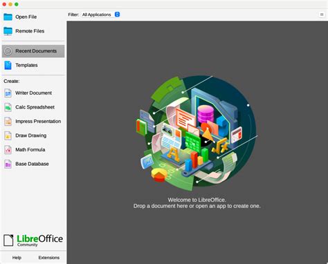 LibreOffice 办公套件下载 Mac版 7 7 5 兼容WordExcel 和 PowerPoint 25Mac软件下载站