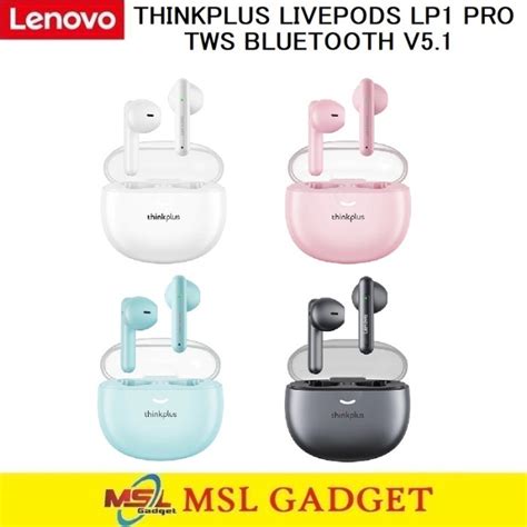 Jual Lenovo Thinkplus Livepods Lp Pro Headset Bluetooth Tws Wireless Earbuds Shopee Indonesia