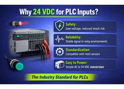 Why 24 Vdc Is Preferred Over 220 Vac In Industrial Automation