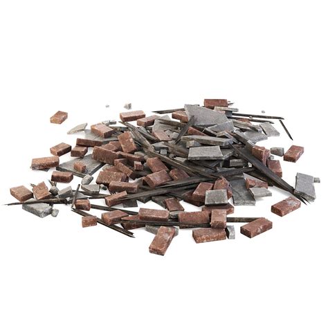 Rubble Large 3d Model Download Building Components On