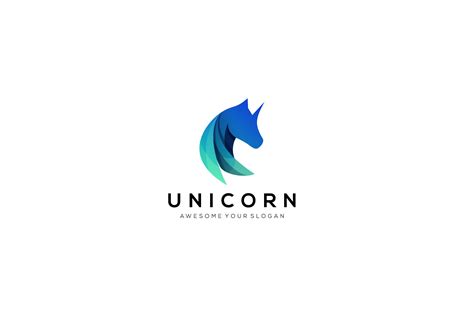 Unicorn Logo Design Vector Template Masterbundles
