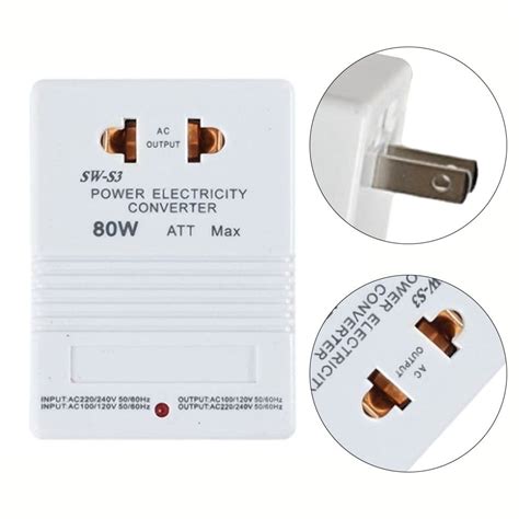 Compact And Versatile Step Updown Voltage Converter Transformer For