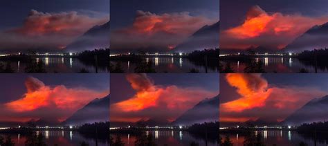 Photos 3200 Acre Eagle Creek Fire Katu