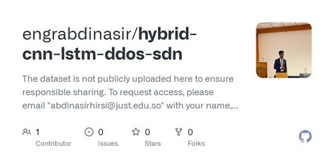 GitHub Engrabdinasir Hybrid Cnn Lstm Ddos Sdn The Dataset Is Not Publicly Uploaded Here To