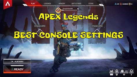 APEX LEGENDS BEST CONSOLE SETTINGS YouTube