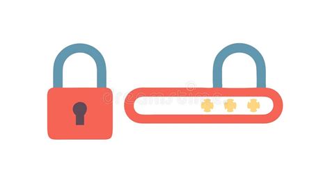 Secure Password Input Field Lock Icon Vector Design Generative Ai Stock Vector Illustration