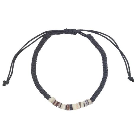 Assorted Shell Macrame Bracelet 12pcs World End Imports