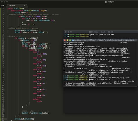 Java Generating Random Code That Is Writing Over Memory In Terminal Stack Overflow