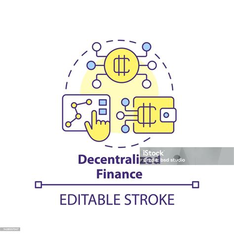 분산 금융 개념 아이콘 개념에 대한 스톡 벡터 아트 및 기타 이미지 개념 그래프 금융 Istock