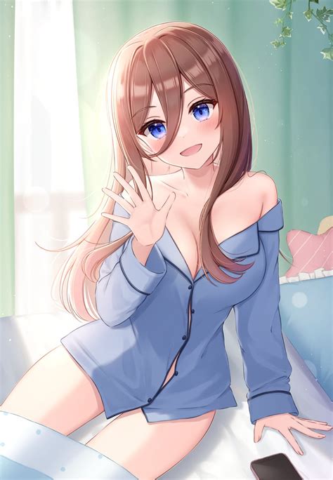 Nakano Miku Go Toubun No Hanayome Drawn By Yukiunag1 Danbooru
