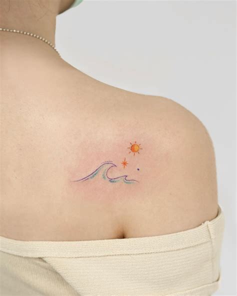 Waves Of Inspiration 17 Beautiful Ocean Tattoo Ideas To Explore