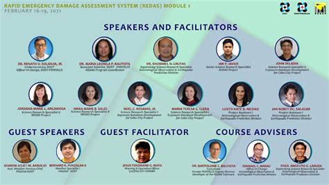 Phivolcs Conducts An Online Redas Module Training For The Province Of