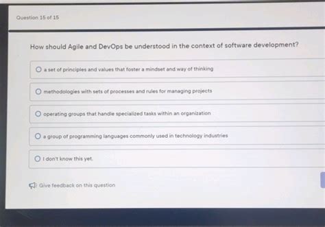 Question Of How Should Agile And Devops Studyx