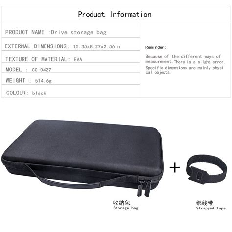 Newest Eva Pu Explosion Proof Hard Carrying Case F Vicedeal