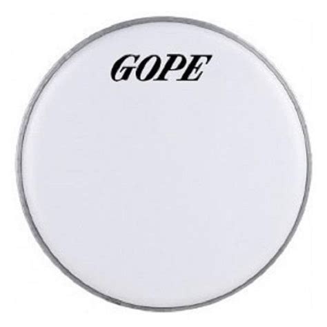 Pele Leitosa Percussão Gope 14 Polegadas Com 10 Off Na Maior Loja De